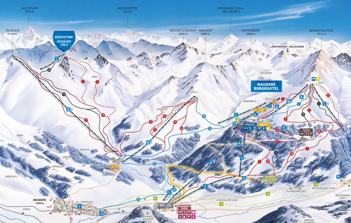 Skifahren in Nauders: 14 Gründe für das unterschätzte Skigebiet Skifahren in Nauders: 14 Gründe für das unterschätzte Skigebiet