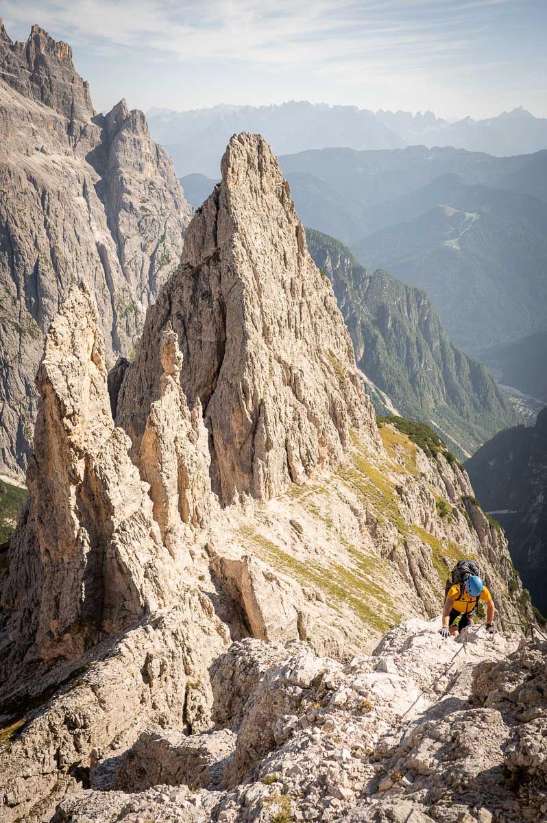 Dolomiten-Reiseplan (8 Tage): Top-Wanderziele + 7 Klettersteige